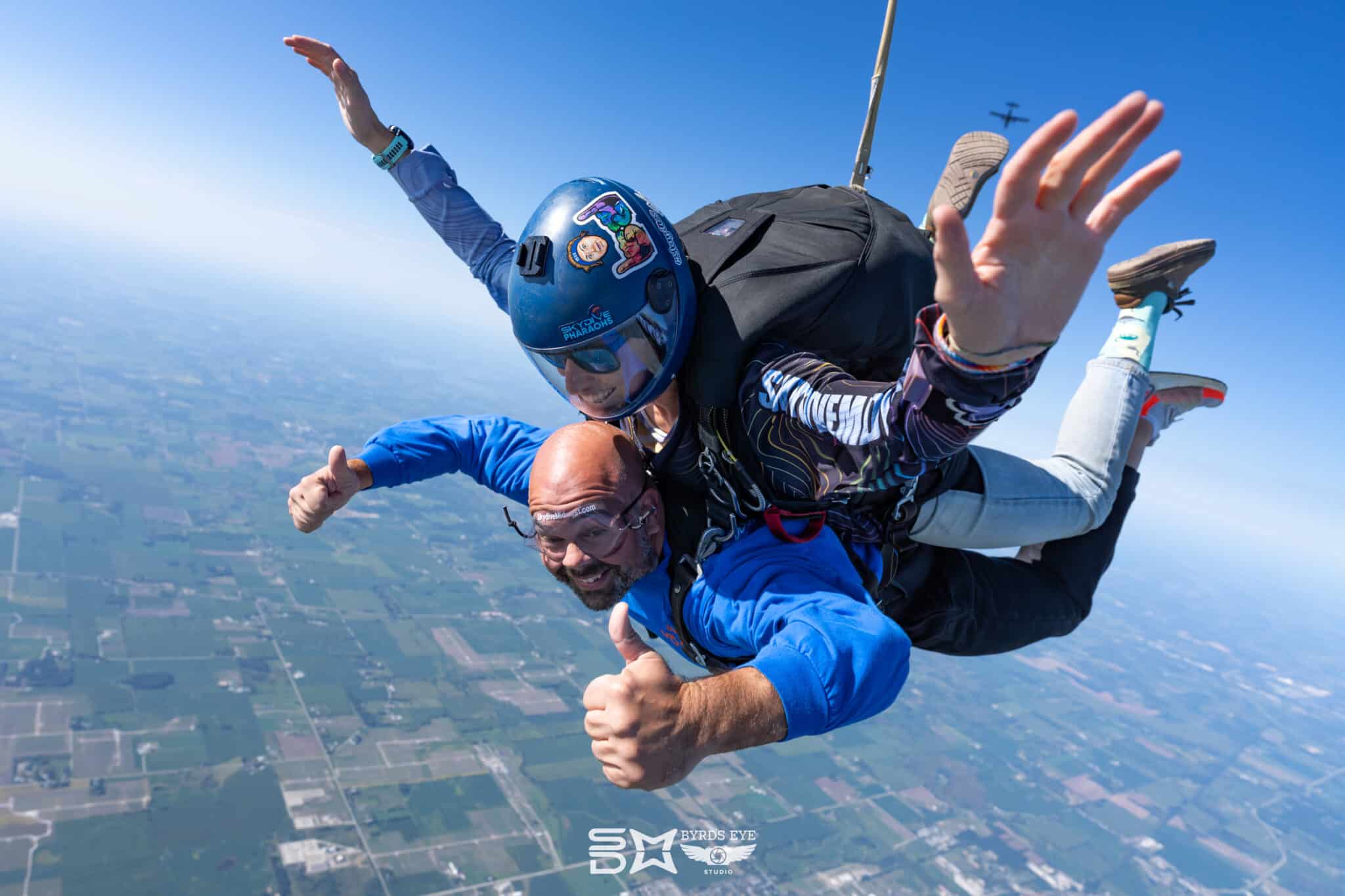 Tandem Skydiving Weight Limit - Skydive Midwest