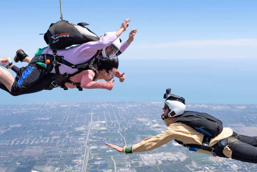 Skydiving Tandem Equipment Explained - Skydive Midwest